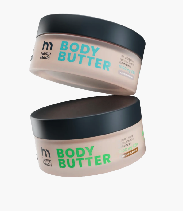 CBD Body Butters 8oz (1000mg) - Sacred Remedies